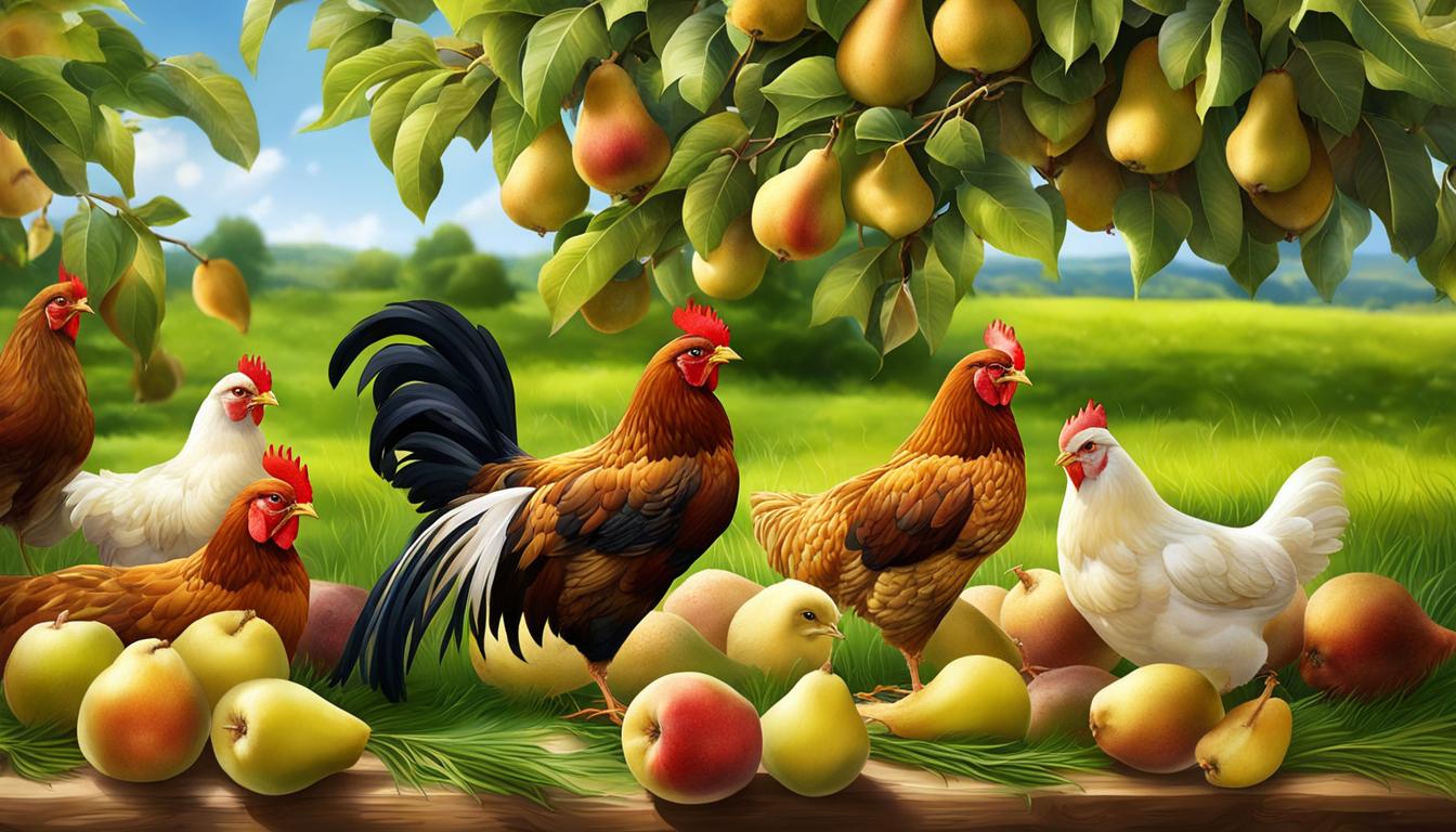 Can Chickens Have Pears? Your Guide To Feeding Chickens